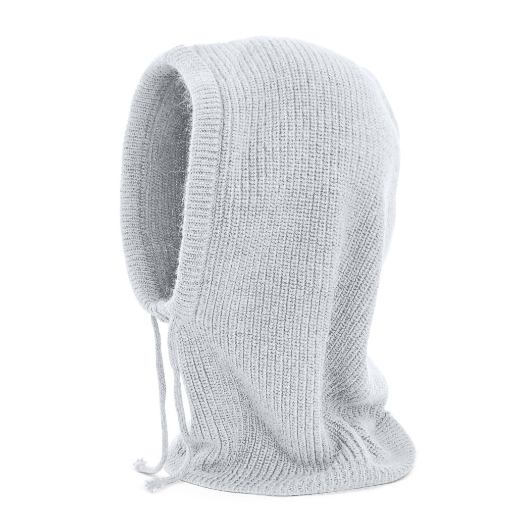 Balaclava - Gårda Vilhelmina Knitted Balaclava (light grey)